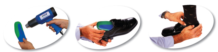 ICB heat mouldable orthotics and custom Insoles | DLT Podiatry