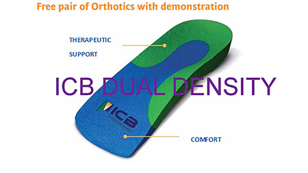 ICB Orthotic demonstration | DLT Podiatry