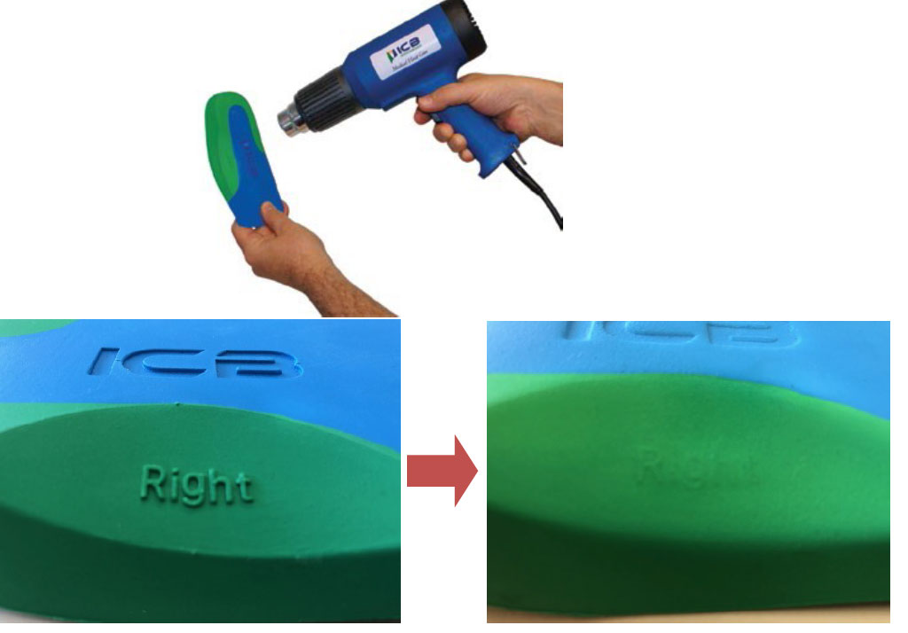 Heating and moulding Orthotics | DLT Podiatry